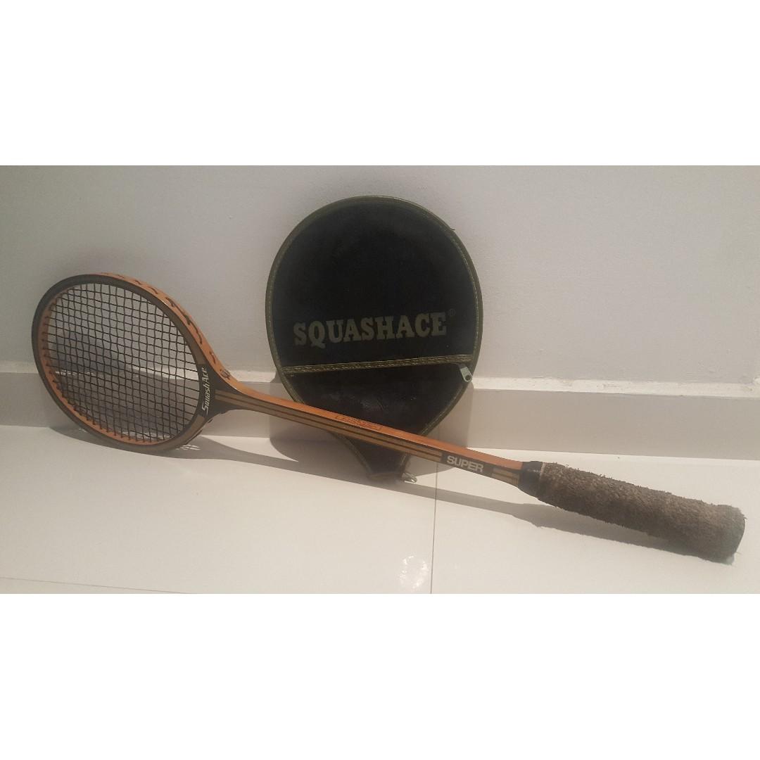 Vintage Stellar Squash Wood Racket, Hobbies & Toys, Memorabilia ...