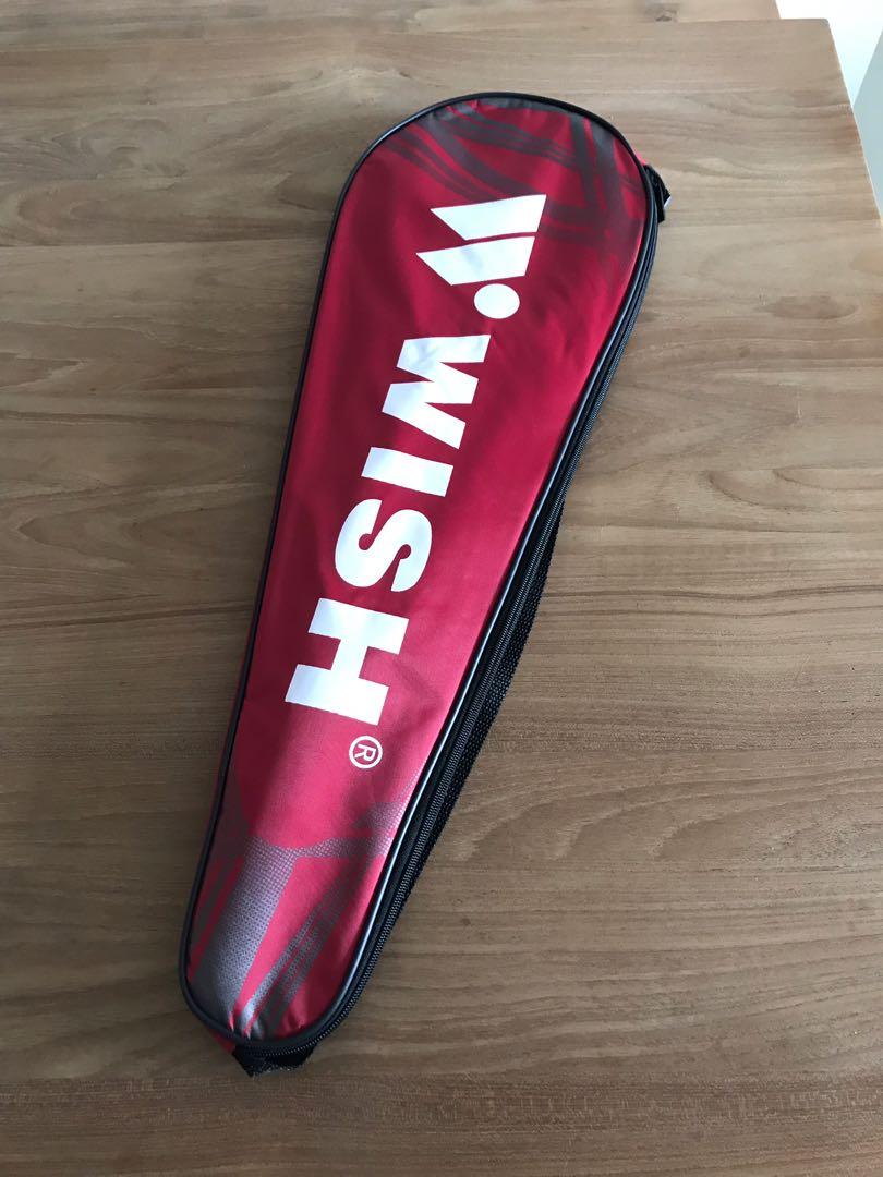 Wish Carbon Pro 98 Badminton Racket, Sports Equipment, Sports & Games ...