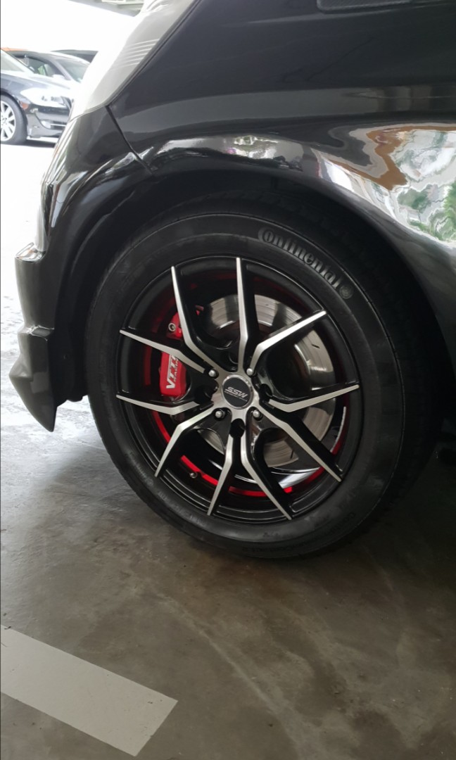 Honda Jazz GE8 16 inch rims, Car Accessories, Tyres & Rims on Carousell