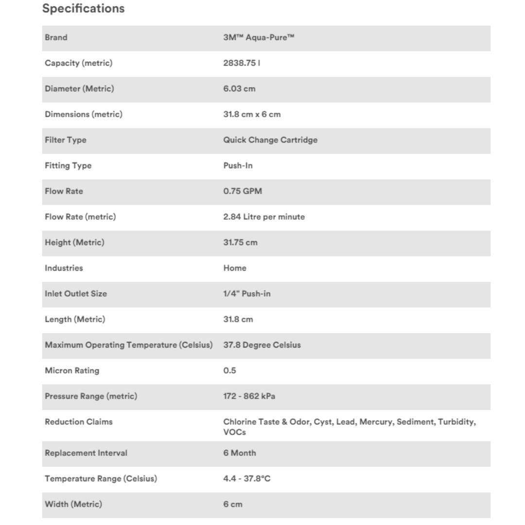 3M AP Easy Complete Water Under-Sink Filtration System with Drinking ...