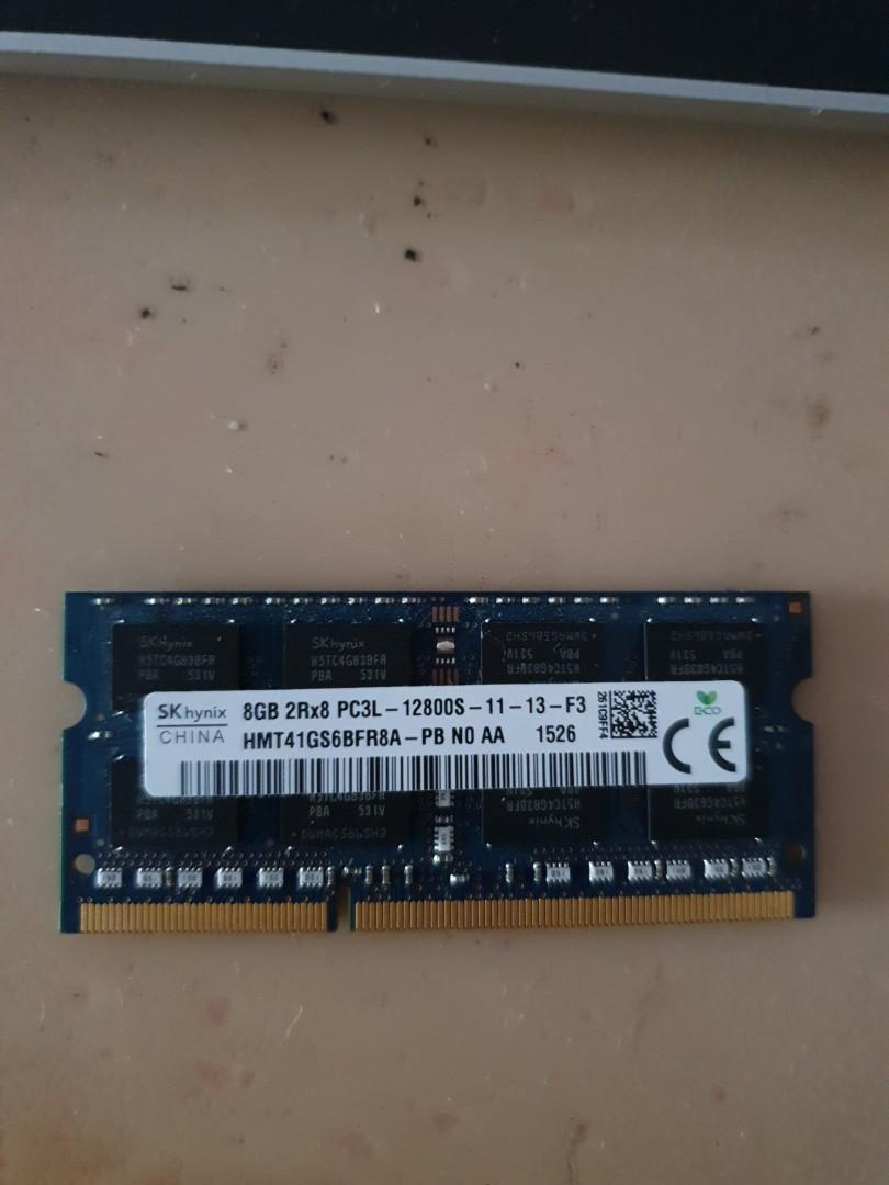 8Gb DDR/PCL 3 Laptop Ram, Computers & Tech, Parts & Accessories ...