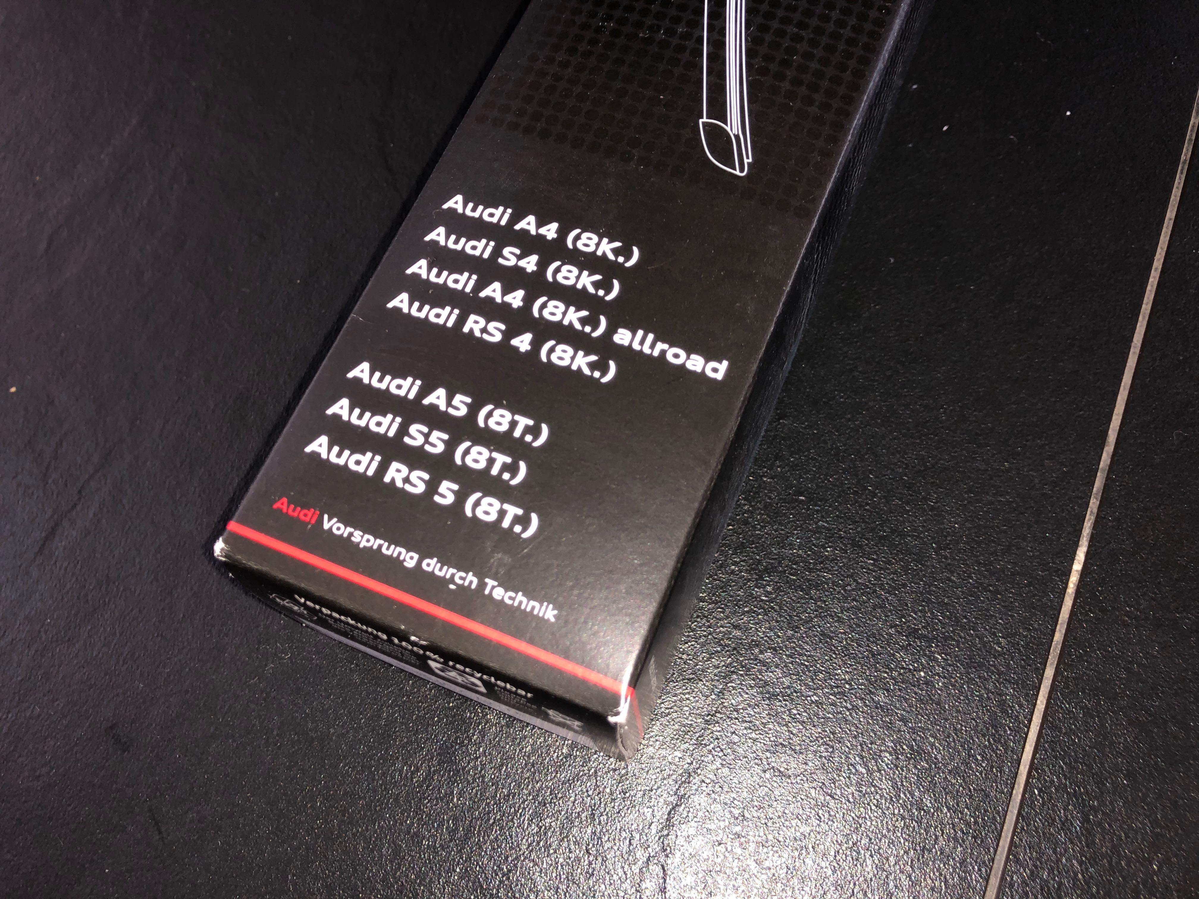 8K2998002A Front Aero Wiper Blade Set A4 A5 RS4 RS5 S4 S5 B8 B8.5 A6 C7 ...