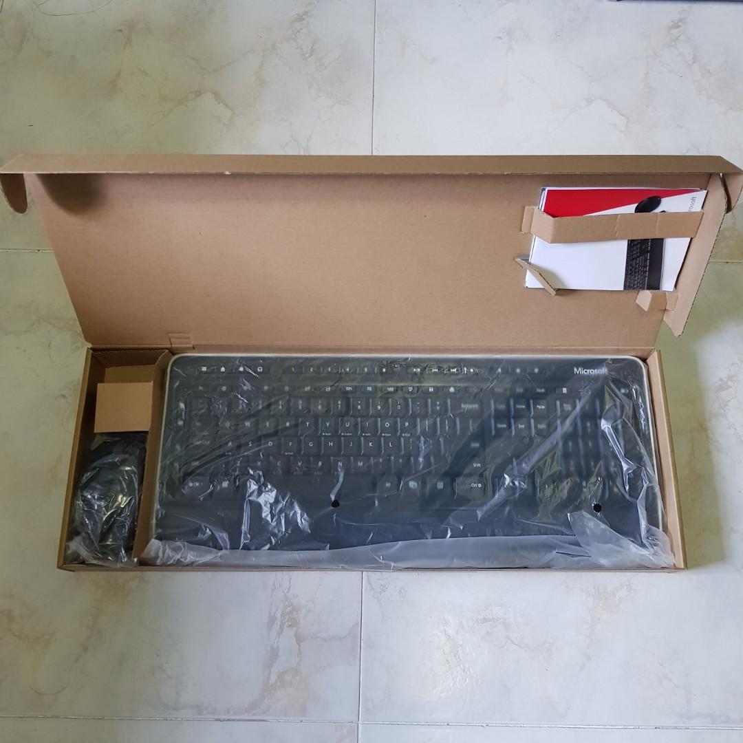 $99 Microsoft Wireless Keyboard and Mouse 3000, Computers & Tech, Parts ...