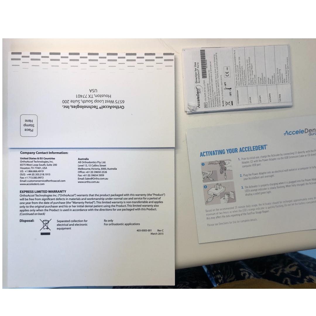 Acceledent Aura - Invisalign Enhancer, Beauty & Personal Care, Face ...