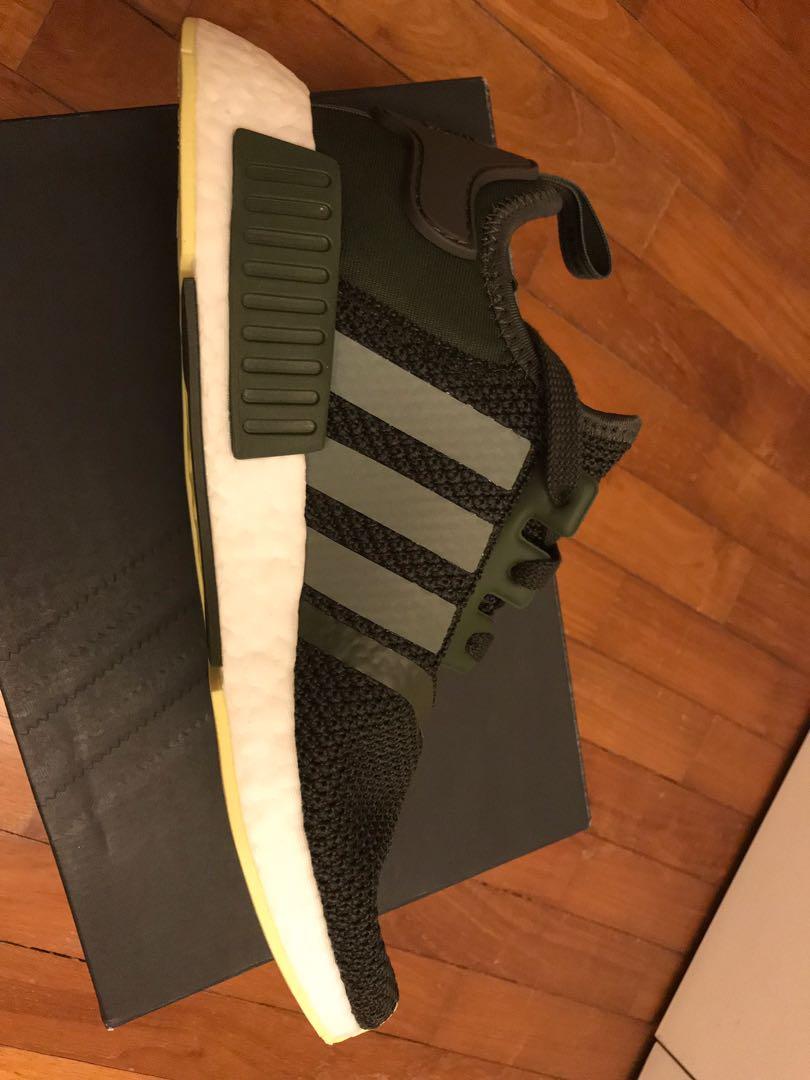 Adidas NMD R1 Cargo/Army Green, Men's Fashion, Footwear, Sneakers on ...