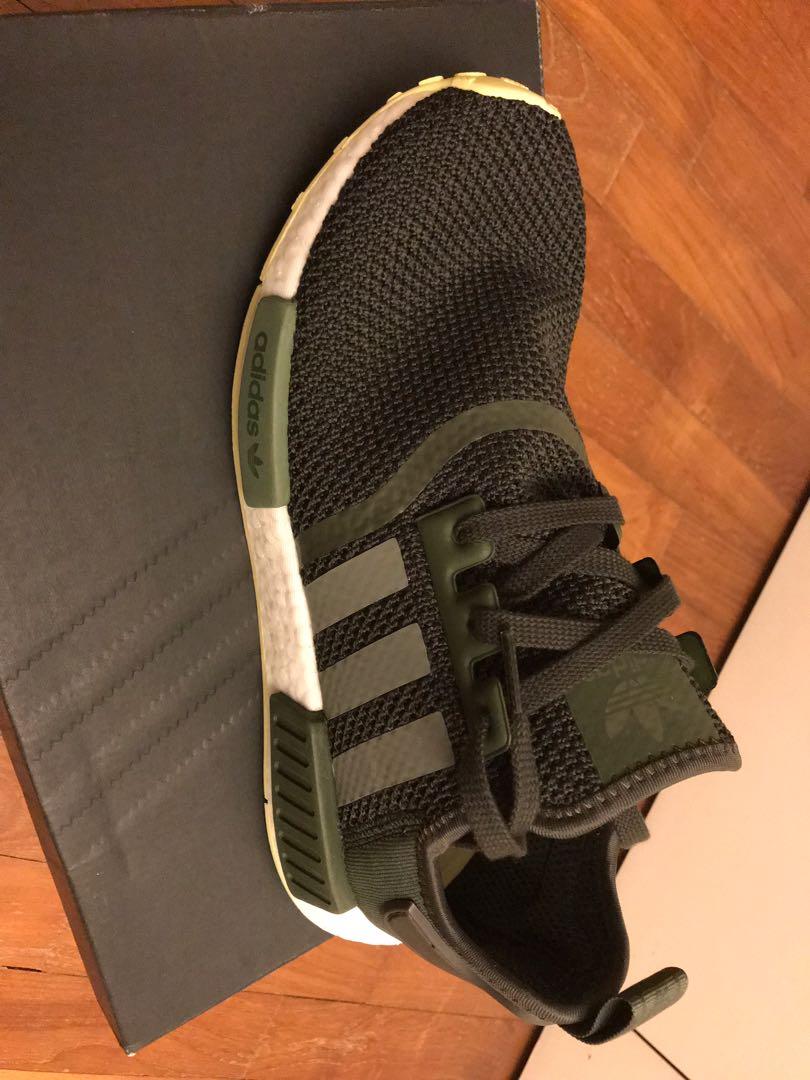 Adidas NMD R1 Cargo/Army Green, Men's Fashion, Footwear, Sneakers on ...