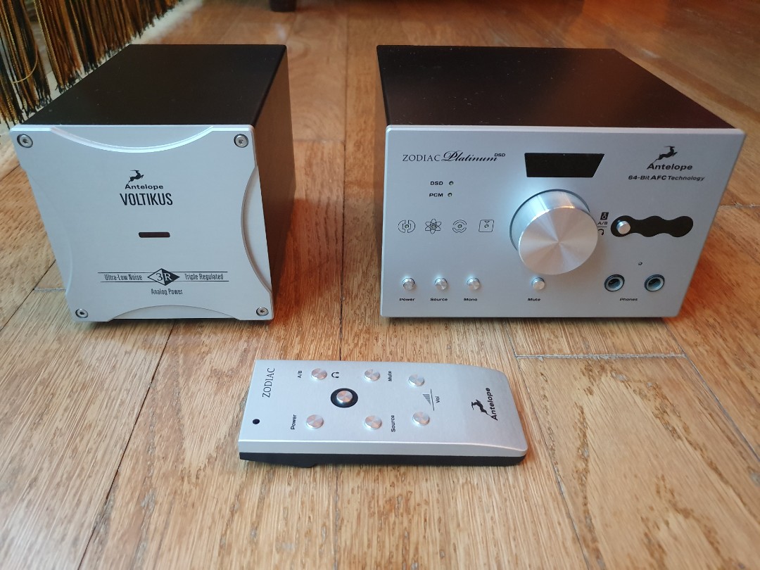 Antelope Zodiac Platinum DAC / headamp / preamp, Electronics, Audio on ...