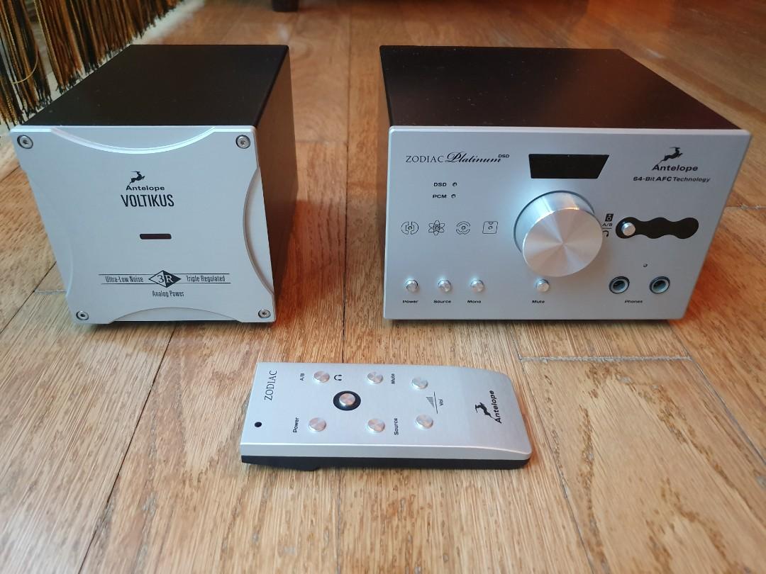 Antelope Zodiac Platinum DAC / headamp / preamp, Electronics, Audio on ...