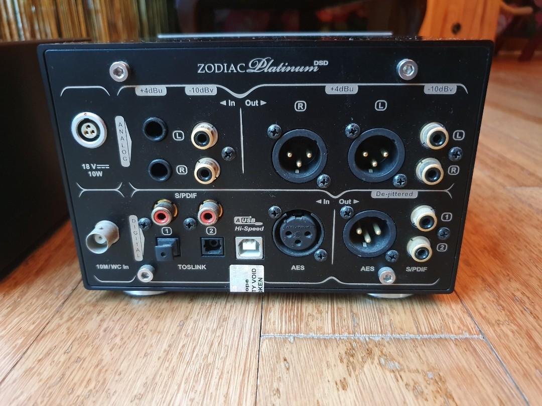 Antelope Zodiac Platinum DAC / headamp / preamp, Electronics, Audio on ...