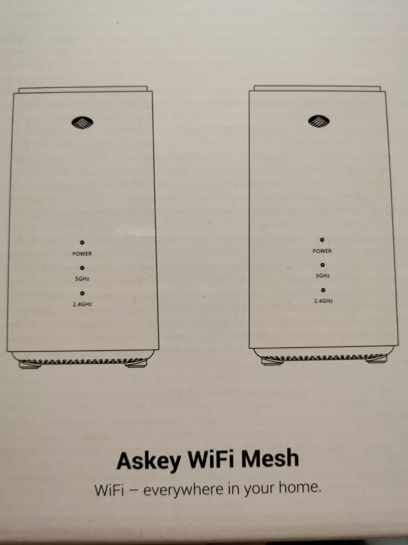 Askey Wifi Mesh, Computers & Tech, Parts & Accessories, Networking on ...