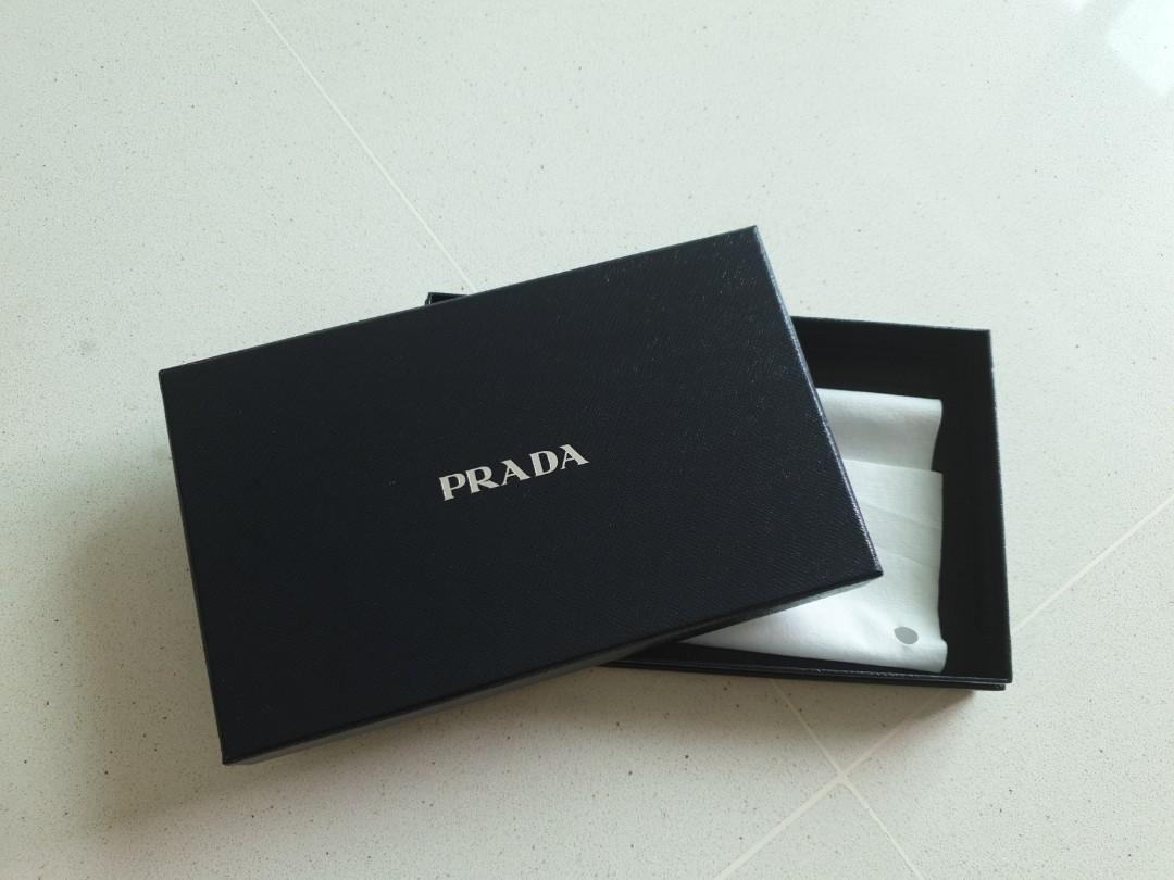 Authentic Prada Box, Luxury, Accessories on Carousell