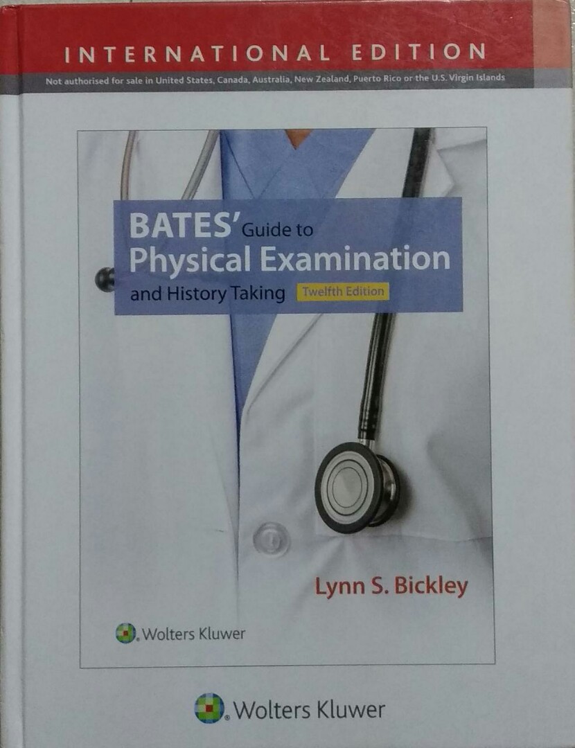 Bates guide to Physical examination and history taking, Hobbies & Toys ...