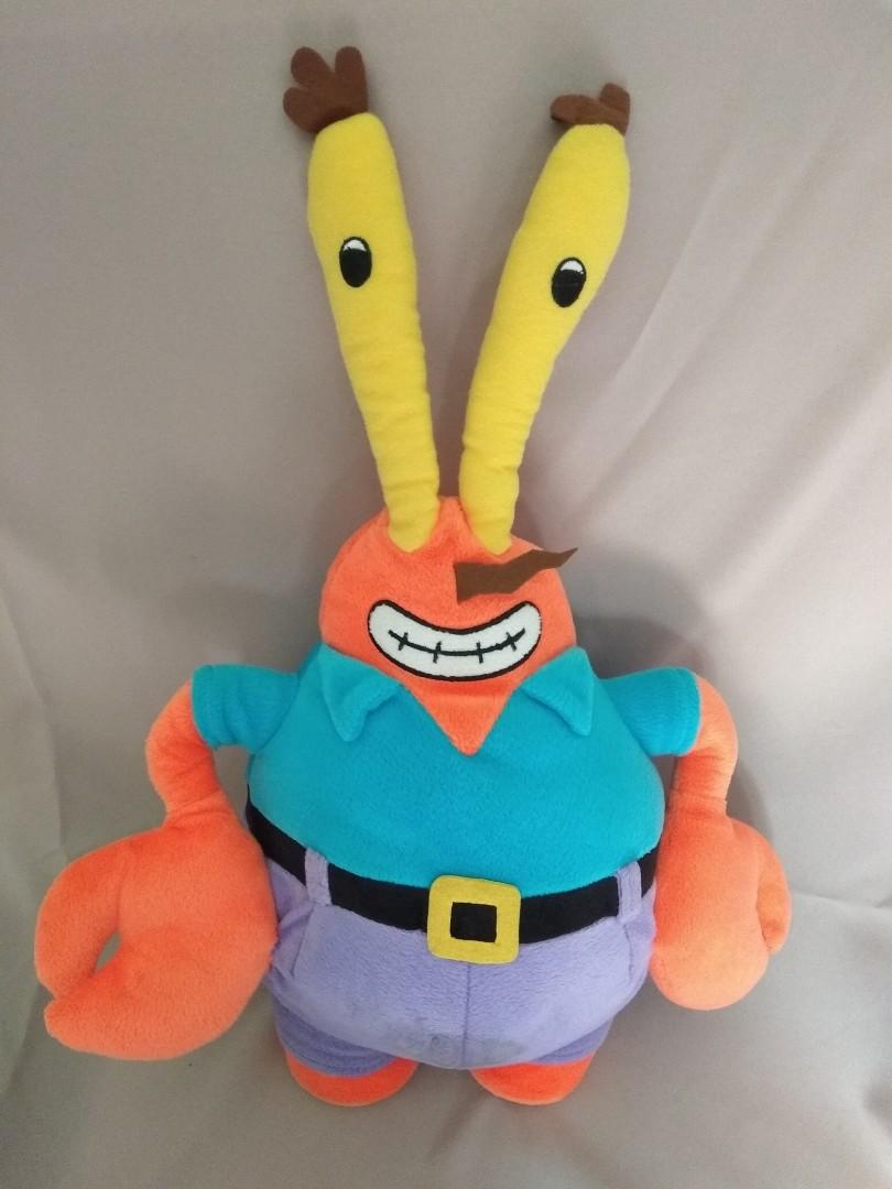 Boneka mr.crab (spongebob squarepants), Toys & Collectibles, Mainan di ...