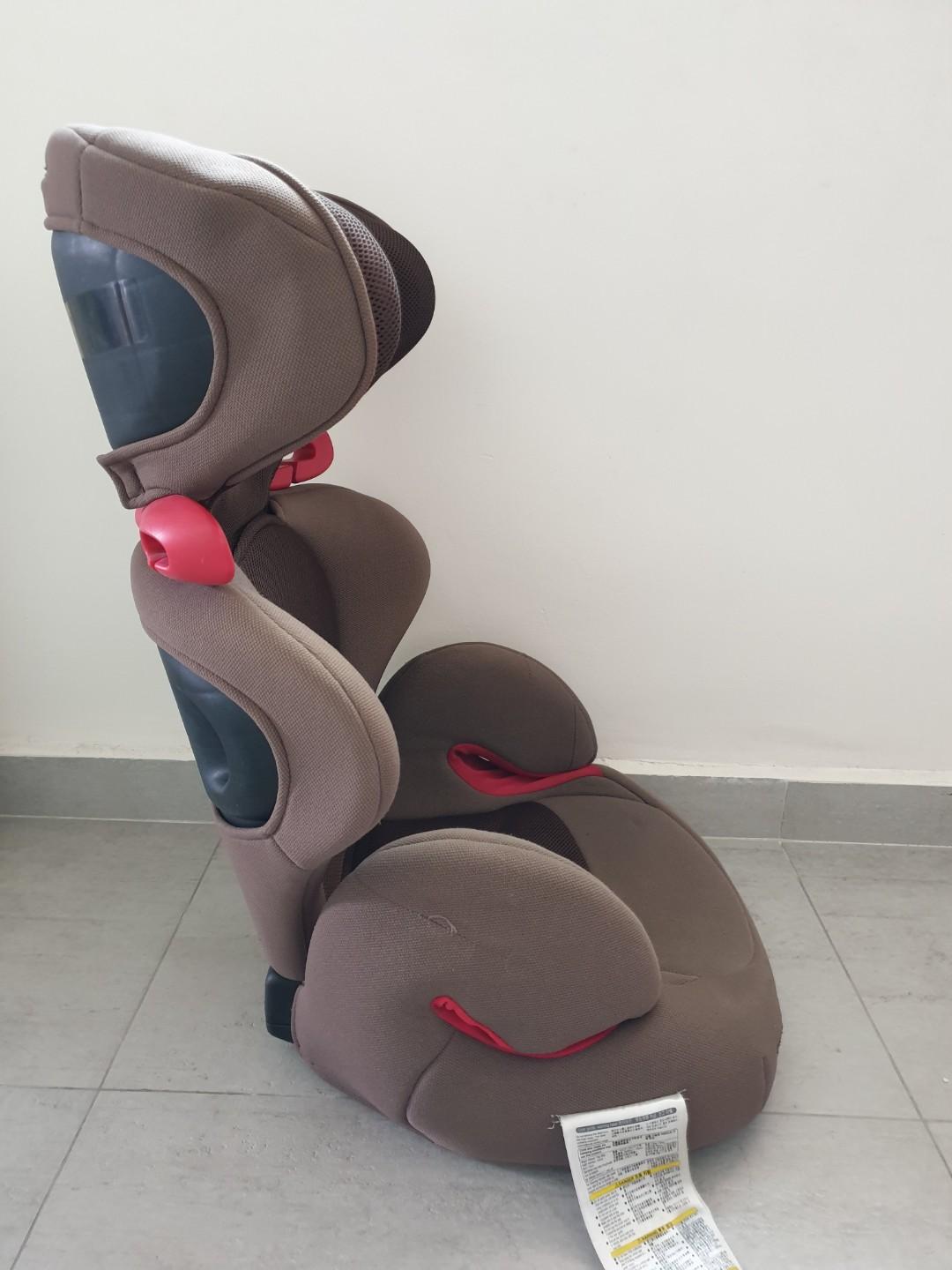 Combi Booster Seat with Backrest (Detachable), Babies & Kids, Going Out, Car Seats on Carousell
