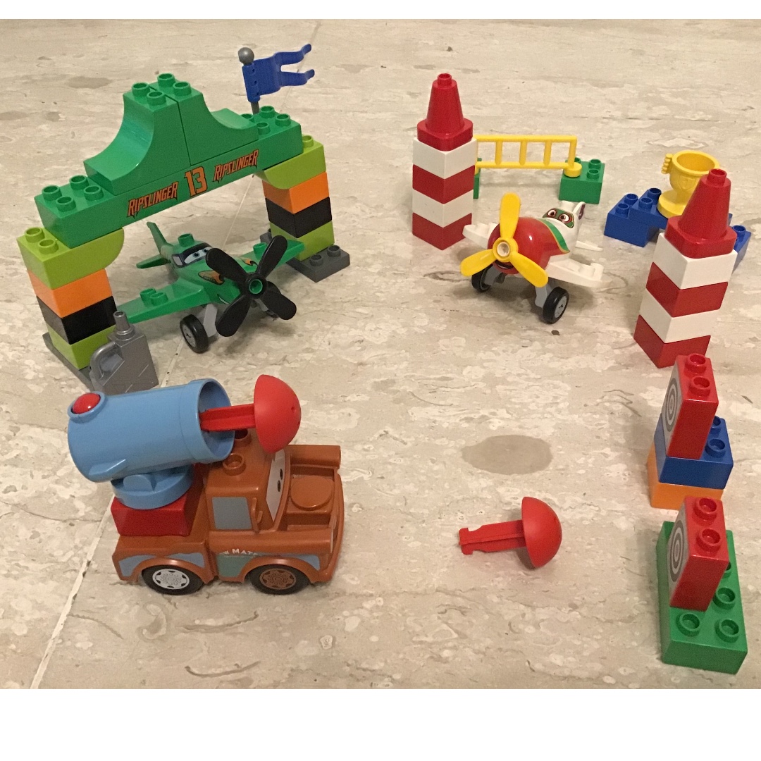 Duplo Ripslinger and Mater, Hobbies & Toys, Toys & Games on Carousell