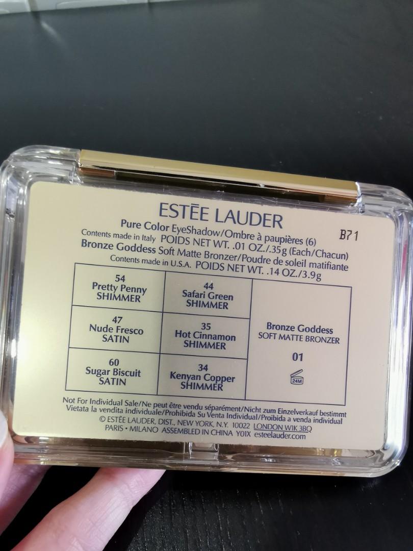 Estee Lauder x Michael Kors eyeshadow palette, Beauty & Personal Care ...