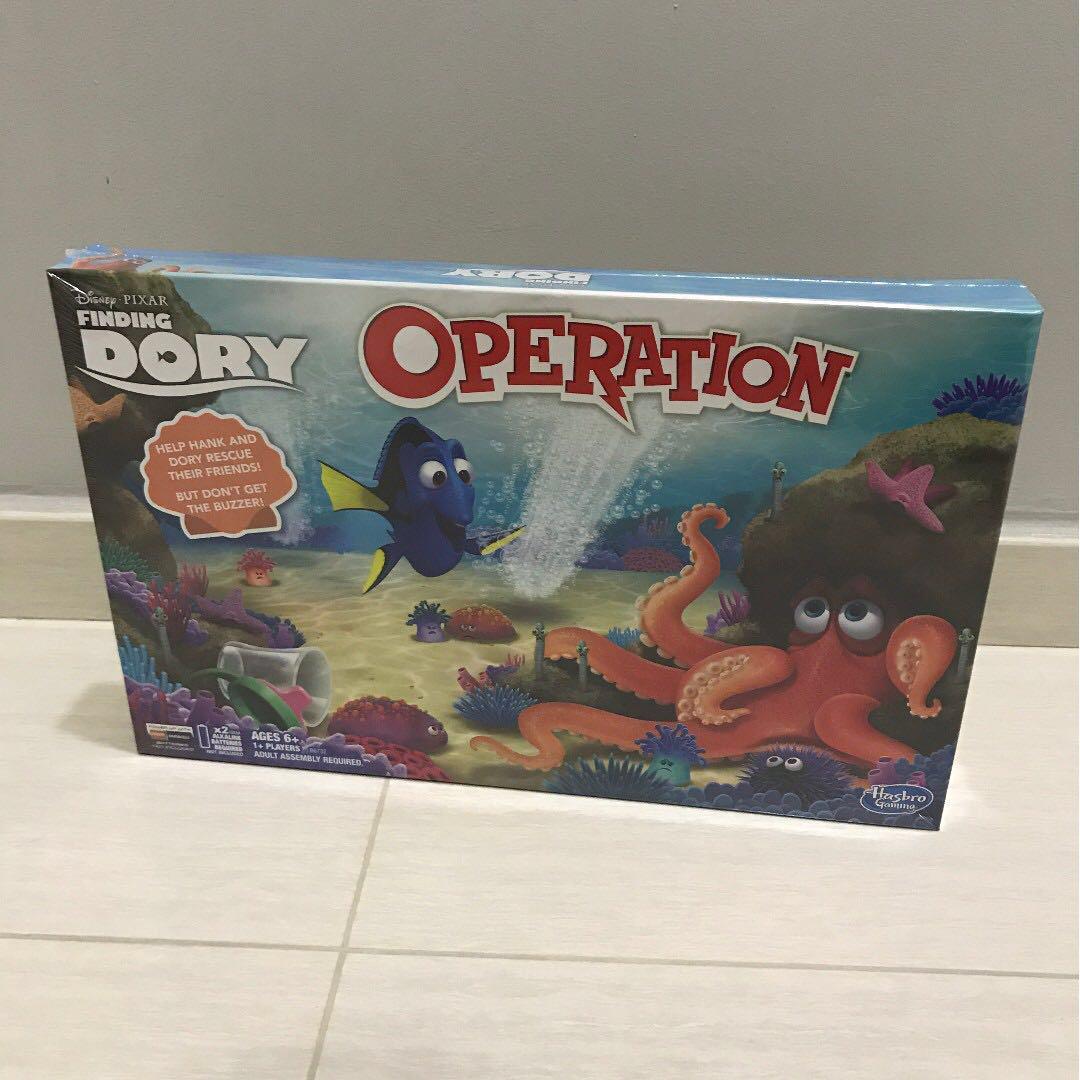 Free Delivery Brand New Hasbro Operation Game: Disney Pixar Finding ...