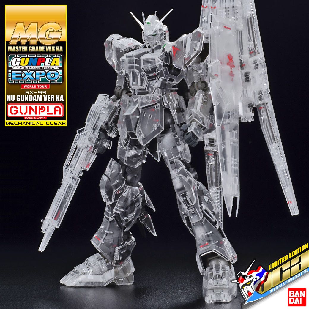 Gunpla Expo MG RX-93 vGundam ver ka clear, Hobbies & Toys, Toys & Games ...