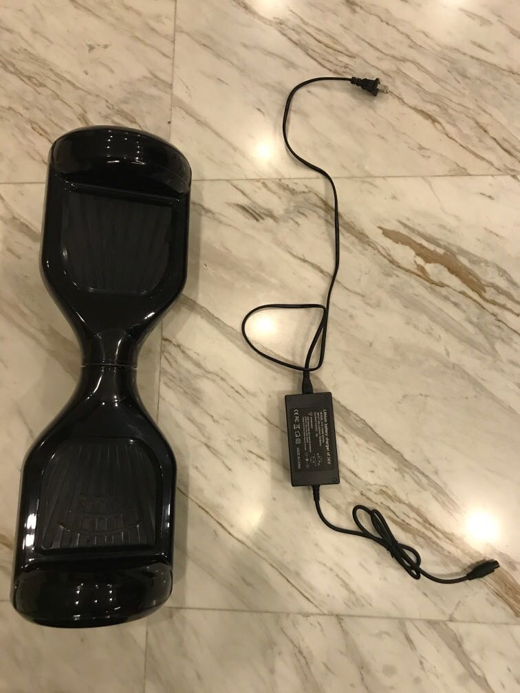Hoverboard (black), Bicycles & PMDs, Personal Mobility Devices, Hoverboards on Carousell