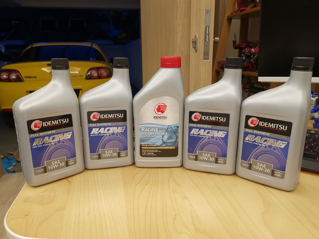 Idemitsu Rotary Engine Oil 10W-30 (4 bottles) and Idemitsu Rotary ...