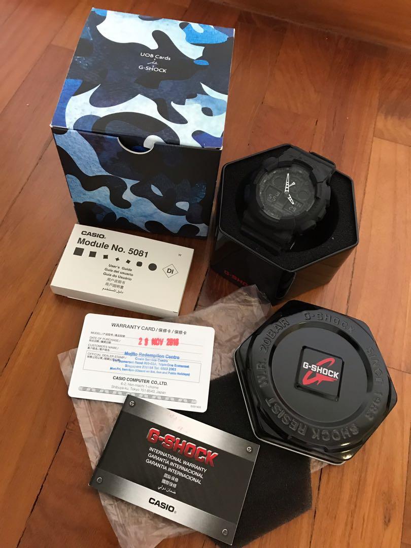 Limited Edition Casio G-Shock Watch, Mobile Phones & Gadgets, Wearables ...