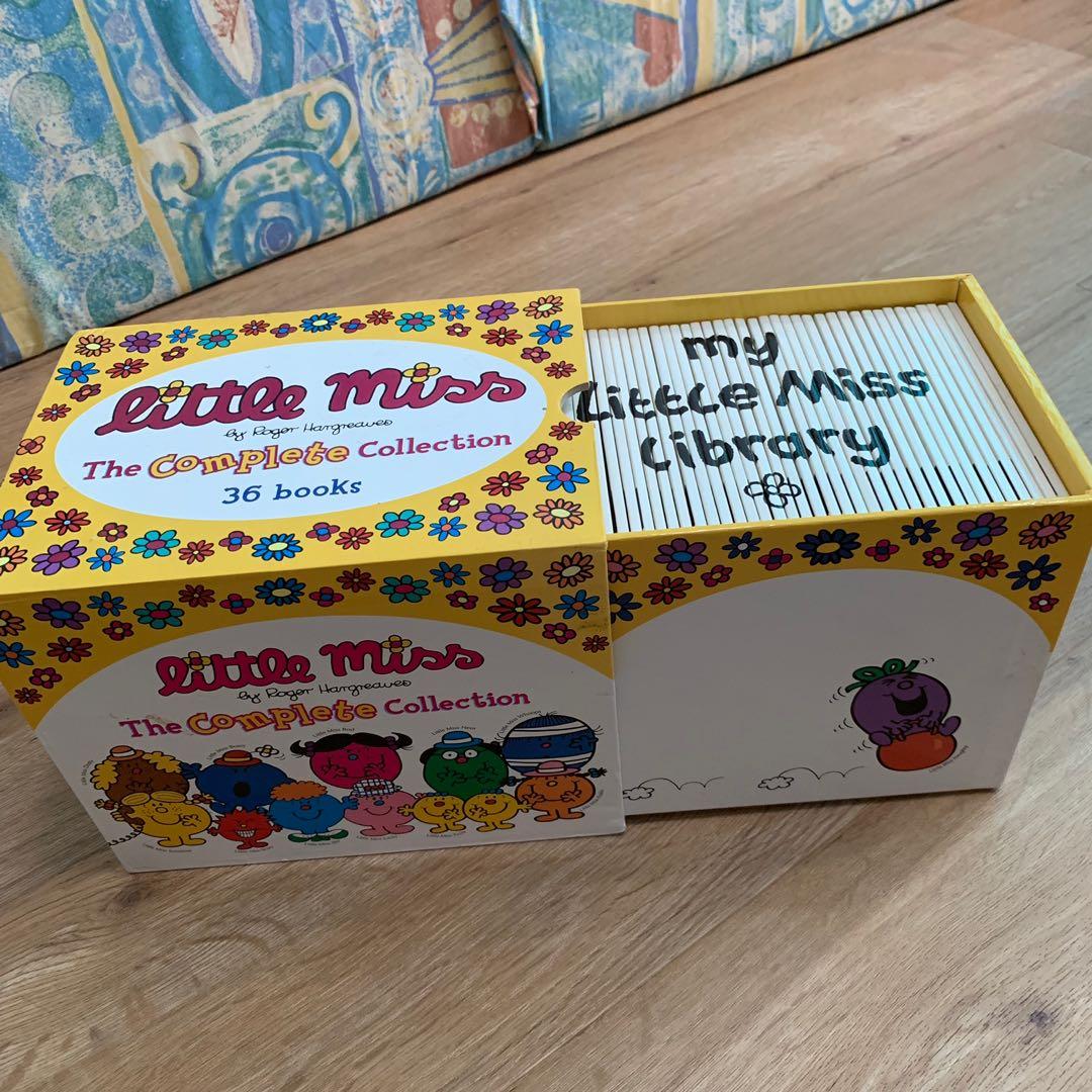 Little Miss Books Complete Collection- 36 books, Hobbies & Toys, Books ...