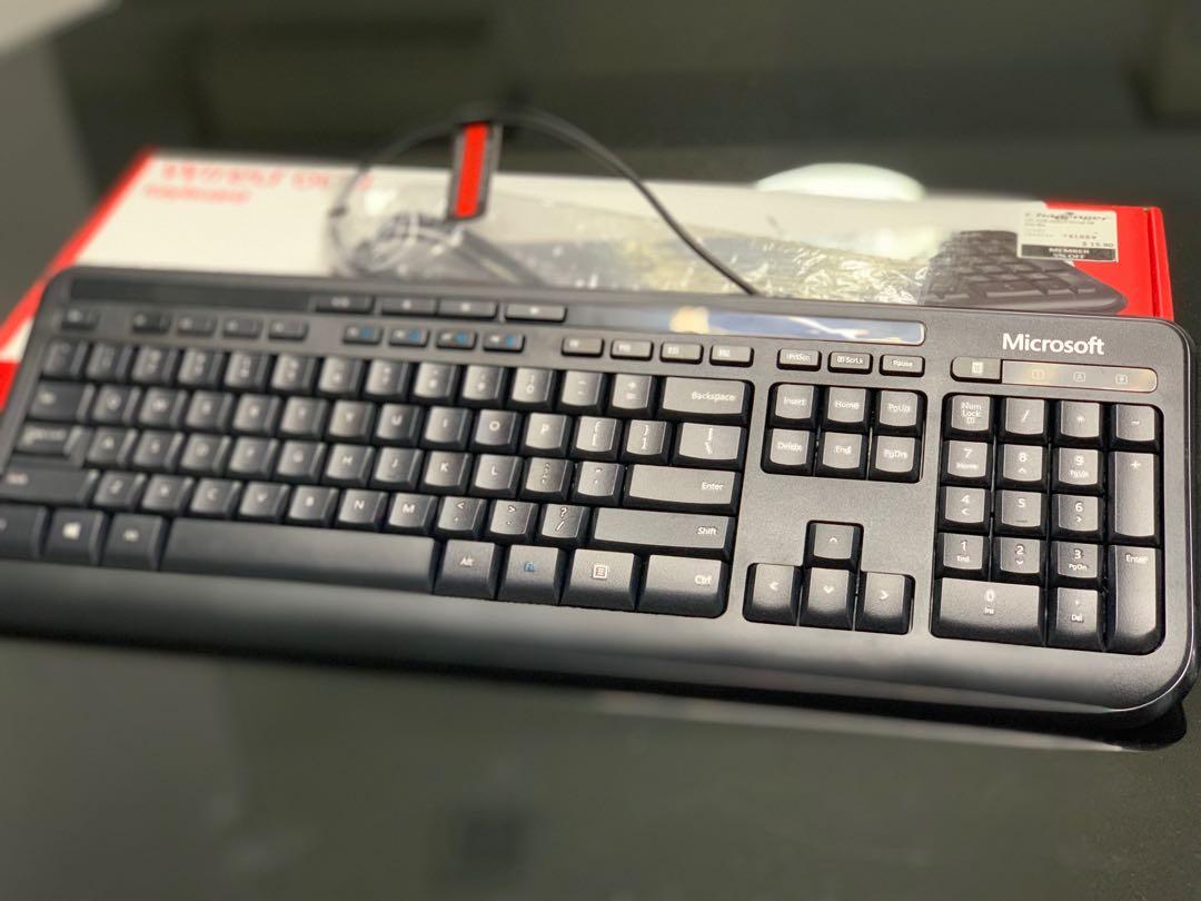 Microsoft Wired 600 Keyboard, Computers & Tech, Parts & Accessories ...