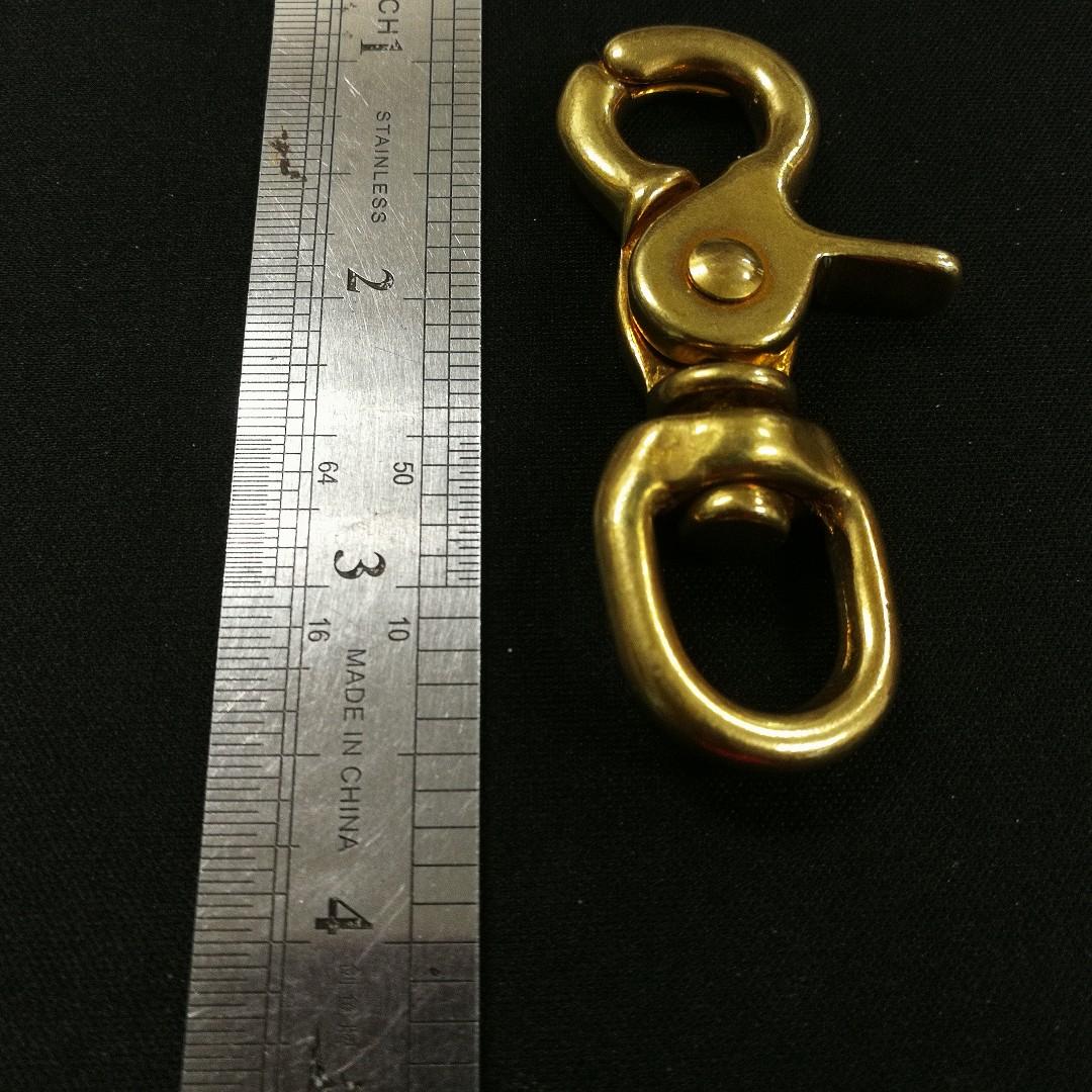 New item ring type solid brass clip, Hobbies & Toys, Stationery & Craft ...