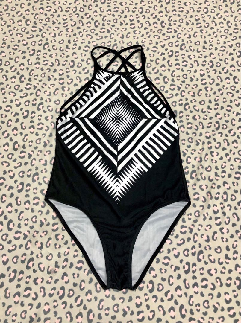 One Piece Sexy Aztec Swimsuit, Women's Fashion, Coats, Jackets and ...