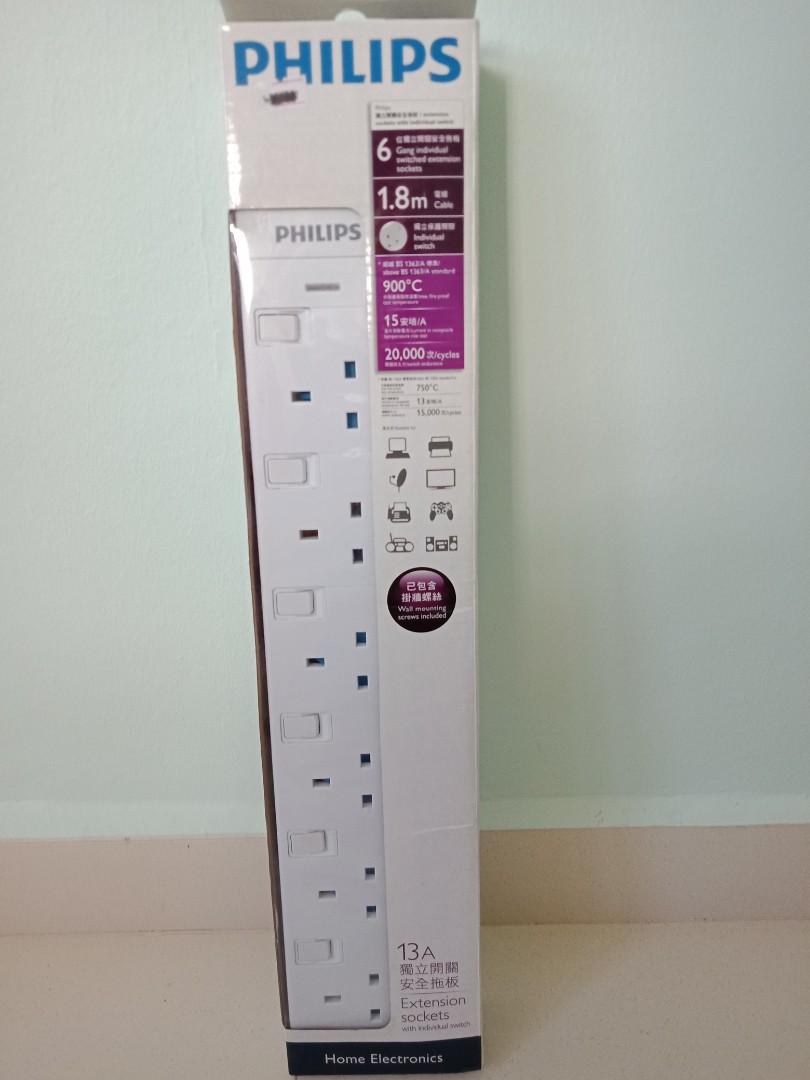 Philips Extension Socket, TV & Home Appliances, Electrical, Adaptors ...