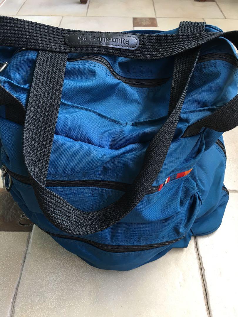 SAMSONITE STARBOARD Duffle Sports bag carrier, Babies & Kids, Going Out ...