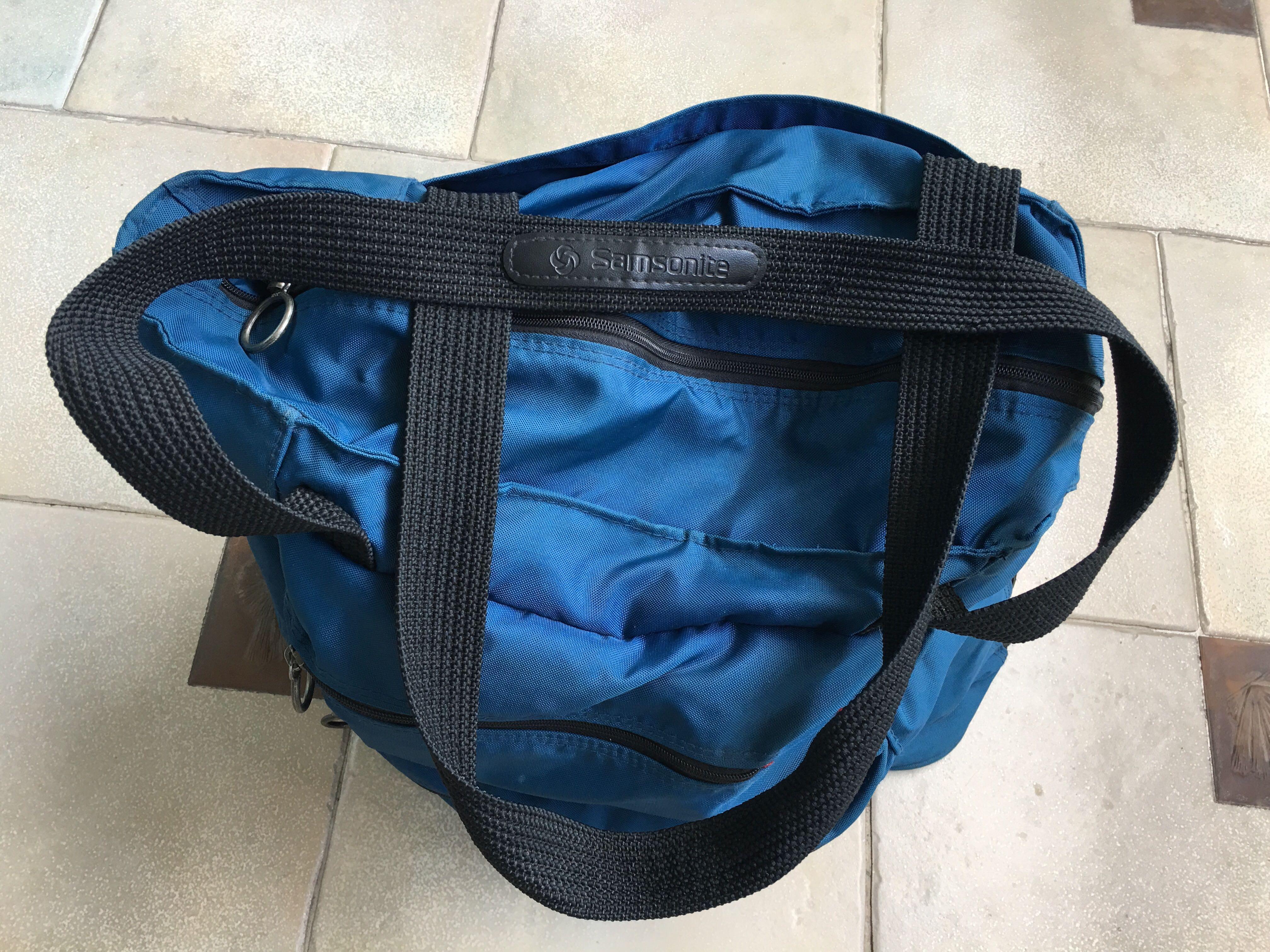 SAMSONITE STARBOARD Duffle Sports bag carrier, Babies & Kids, Going Out ...