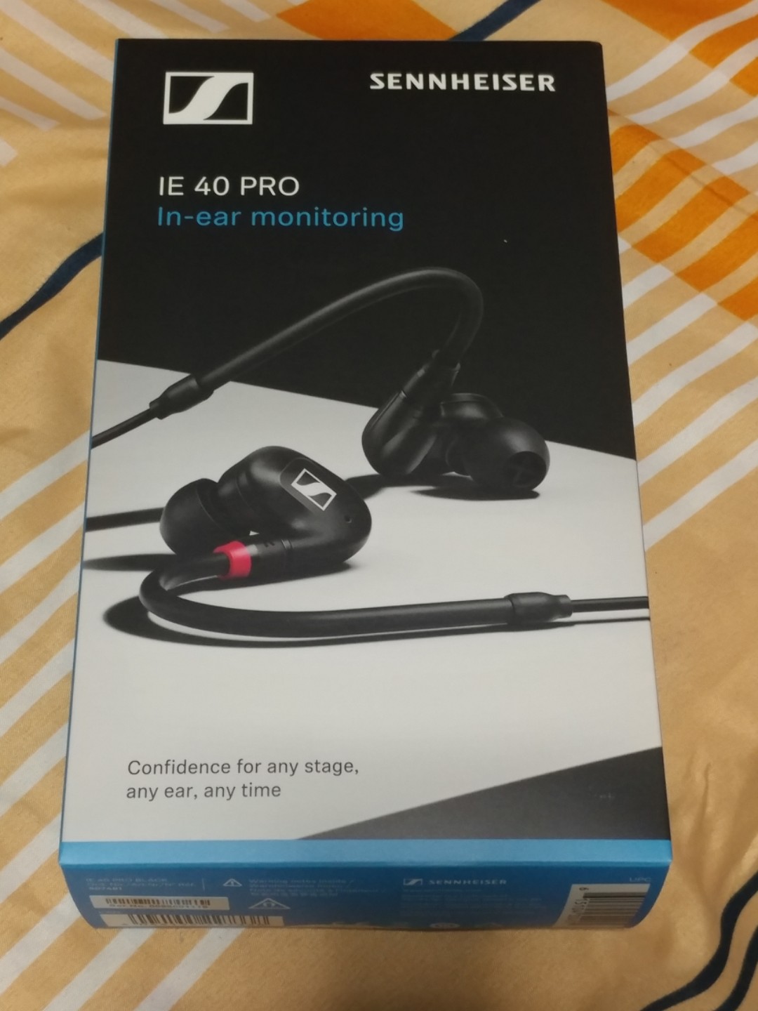 Sennheiser IE 40 Pro Black Earphones IEM, Audio, Earphones on Carousell