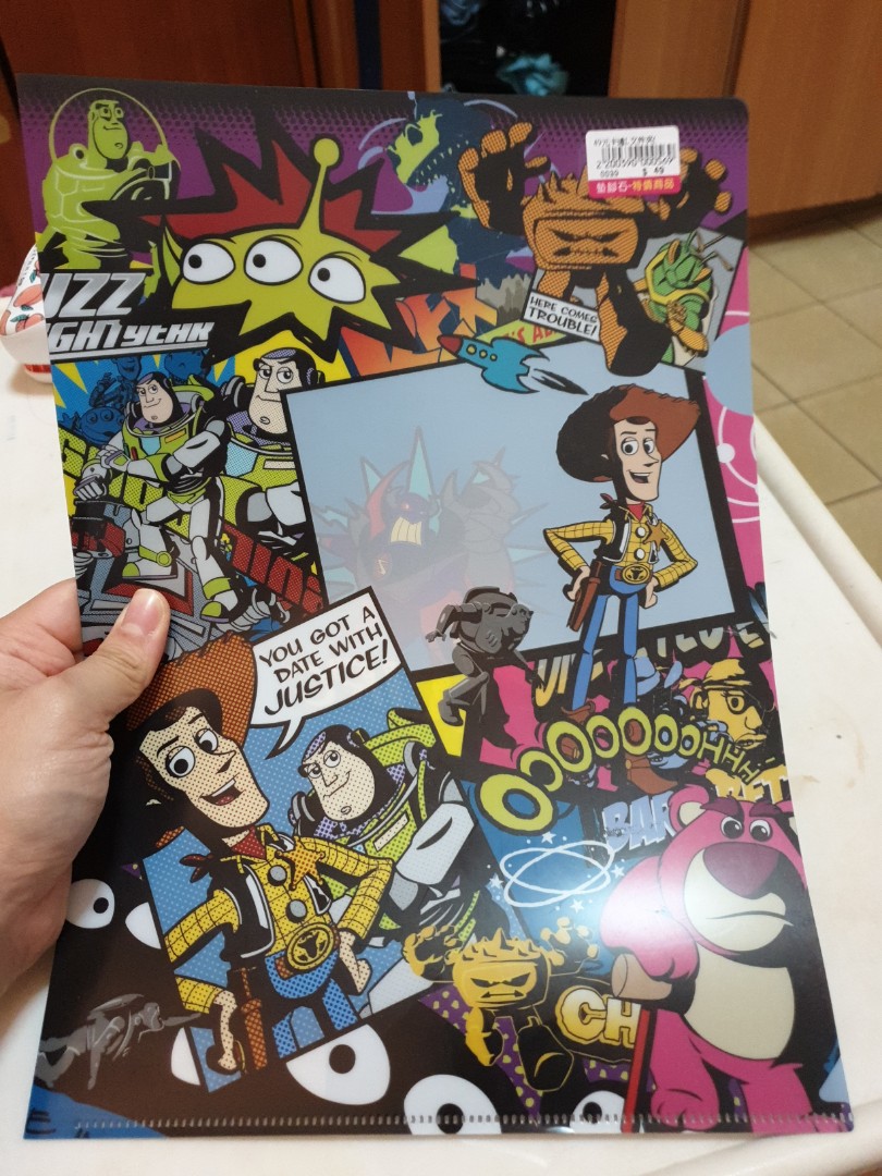 Toy Story A4 Folder, Hobbies & Toys, Stationery & Craft, Stationery ...