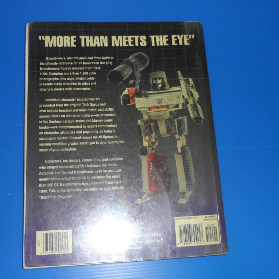 Transformers: Identification and Price Guide, Hobbies & Toys, Books ...