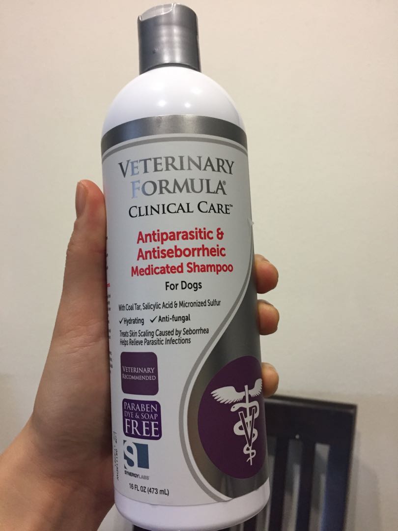 Veterinary Formula Clinical Care Antiparasitic & Antiseborrheic Shampoo ...