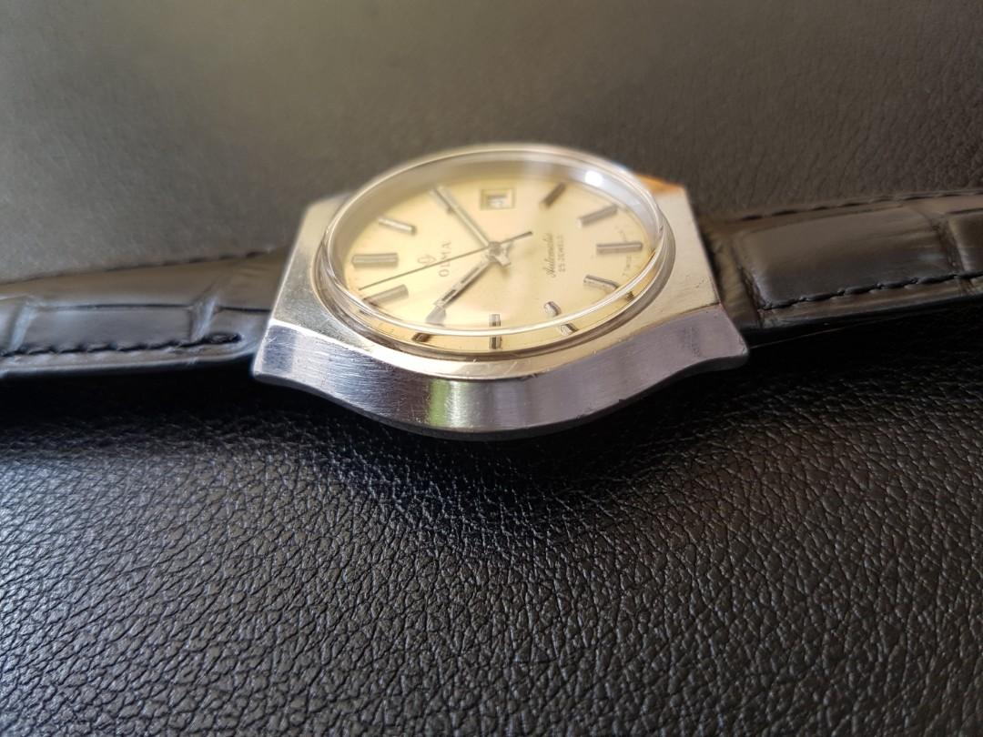 vintage swiss made Olma automatic gents watch, Women's Fashion, Watches ...