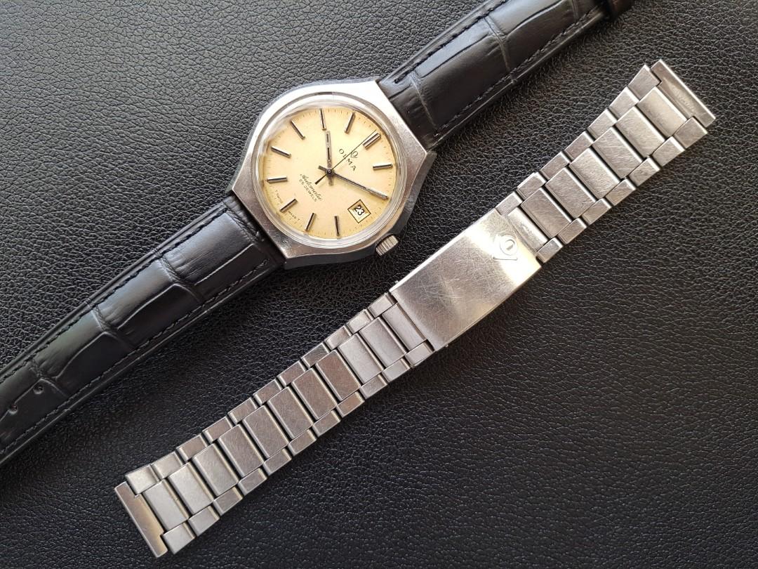 vintage swiss made Olma automatic gents watch, Women's Fashion, Watches ...