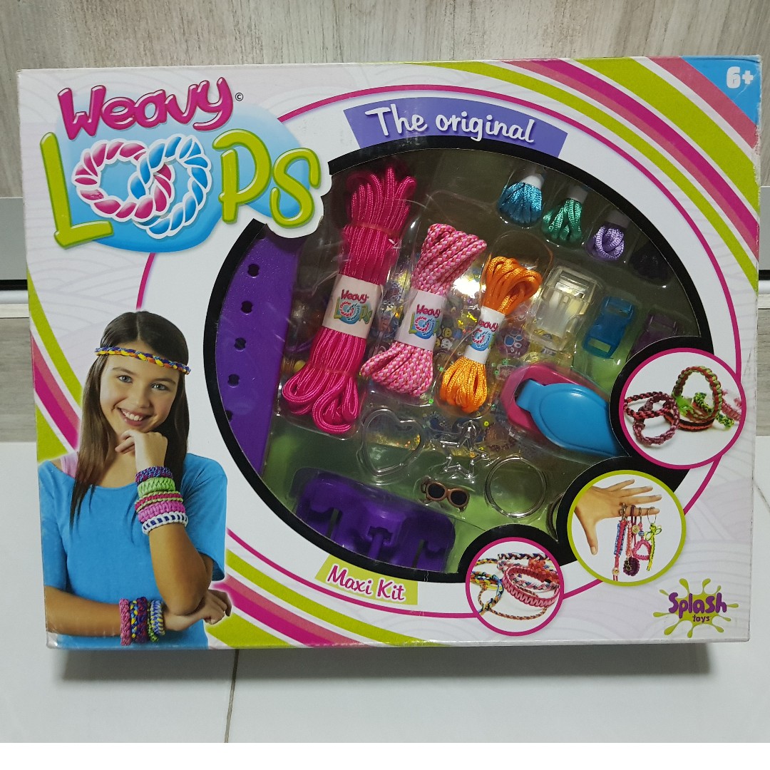 Weavy Loops: Maxi Kit, Hobbies & Toys, Stationery & Craft, Handmade Craft on Carousell