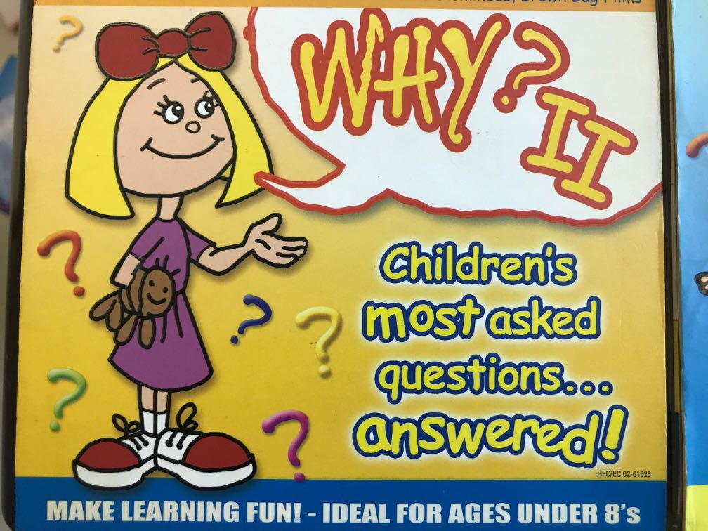 Why? (For kids under age 8), 興趣及遊戲, 收藏品及紀念品, 明星周邊 - Carousell