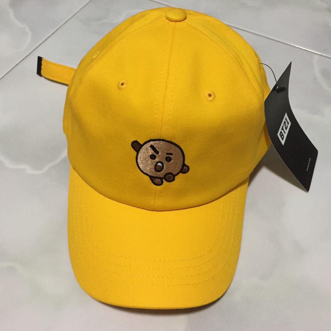 WTS BTS BT21 OFFICIAL SHOOKY CAP, Men's Fashion, Watches & Accessories ...