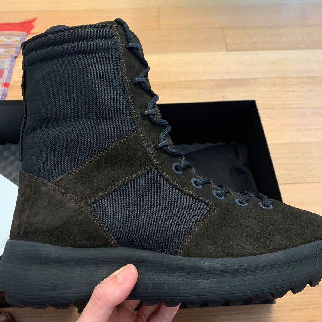 Yeezy Season 3 Military Boot Onyx Shade, Men's Fashion, Footwear, Boots ...