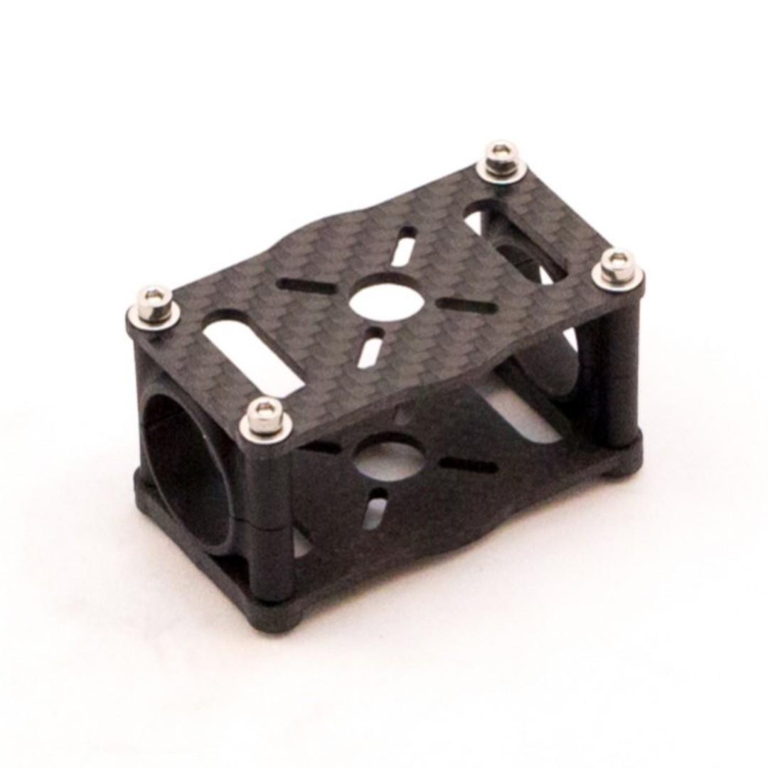 20/22 mm Carbon Fiber Motor mount and rod clamps for DIY Drones ...