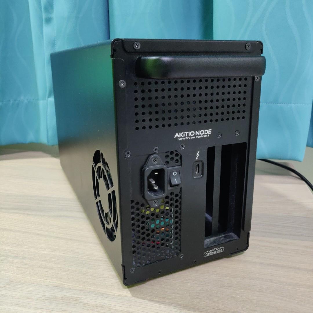 Akitio Node 3 EGPU enclosure, Computers & Tech, Parts & Accessories ...