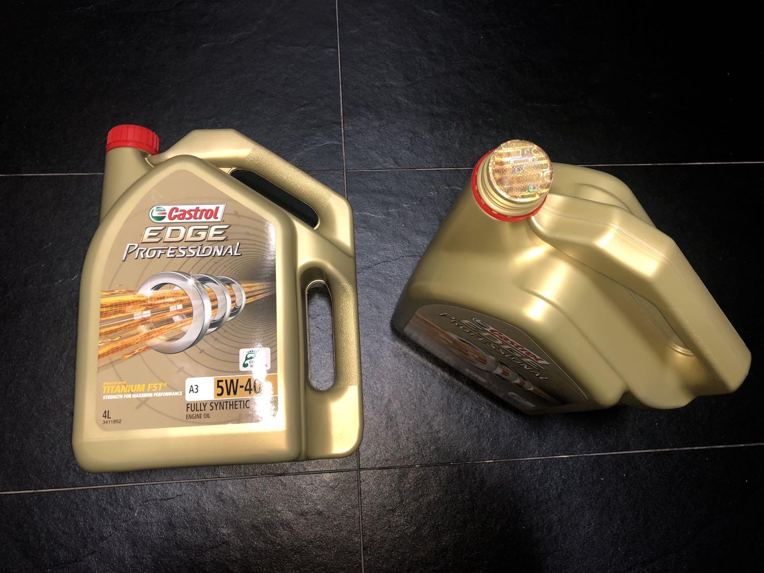 AUDI Volkswagen 1.4T FSI MK5 MK6 JETTA GOLF CASTROL EDGE PROFESSIONAL ...