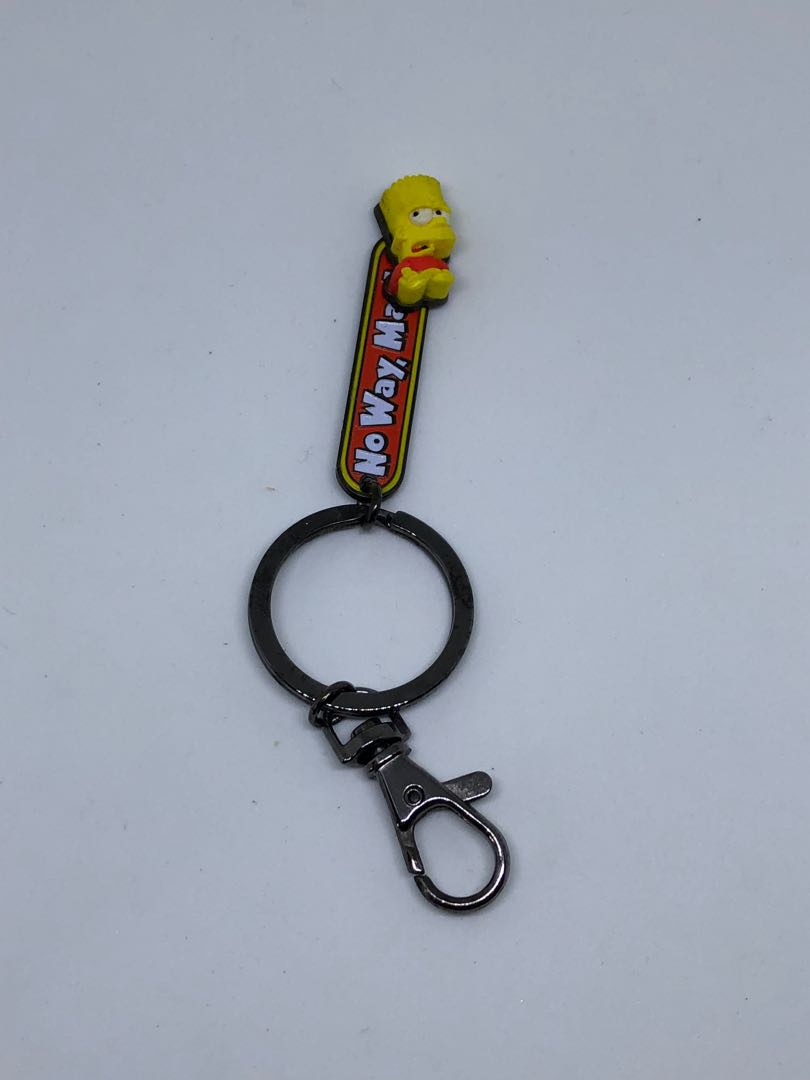Bart simpson keychain, Hobbies & Toys, Stationary & Craft, Handmade ...