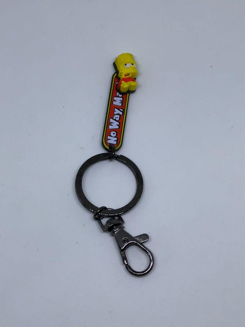 Bart simpson keychain, Hobbies & Toys, Stationary & Craft, Handmade ...