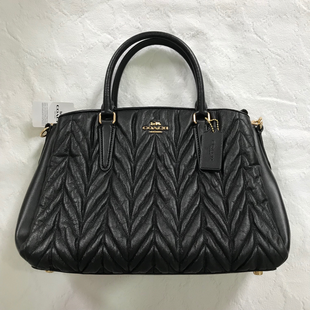 Coach Black Bag, Luxury, Bags & Wallets on Carousell