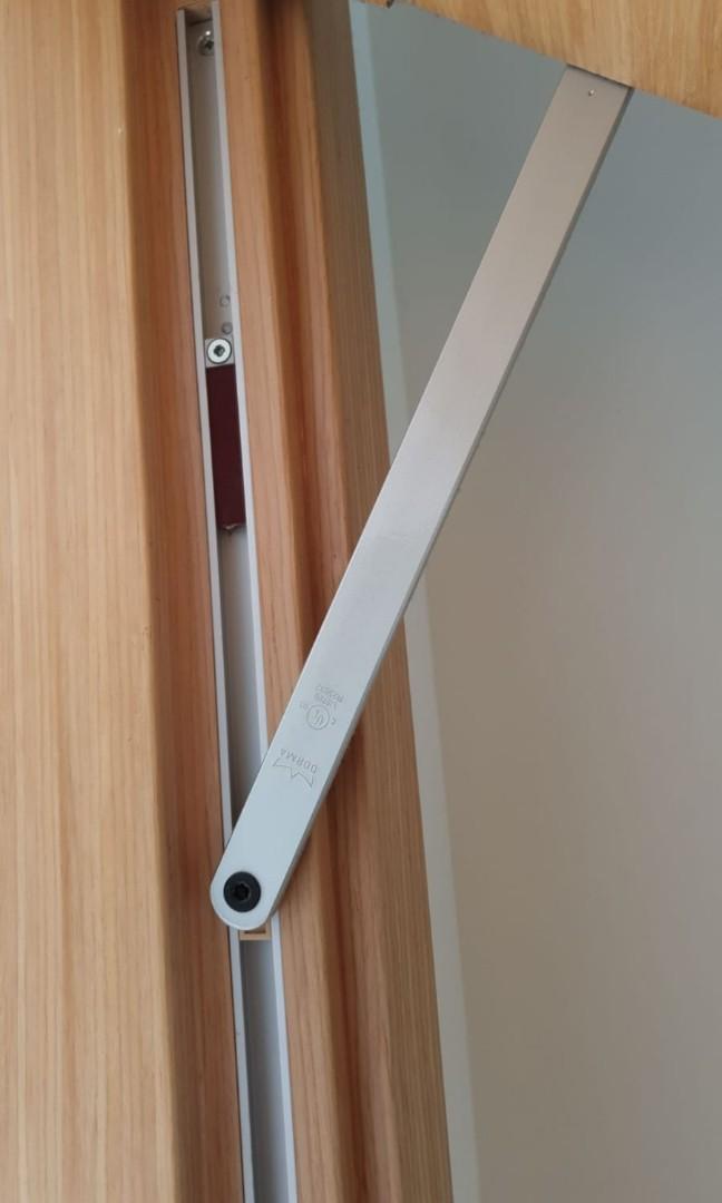 conceal type door closer system stopper function, Furniture & Home ...