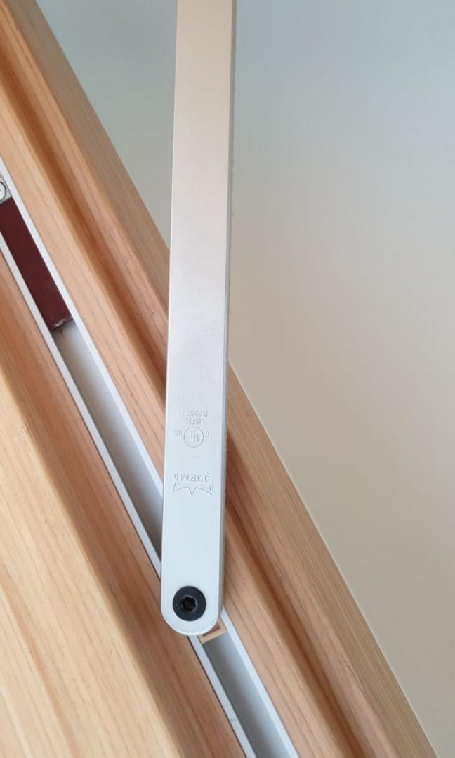 conceal type door closer system stopper function, Furniture & Home ...